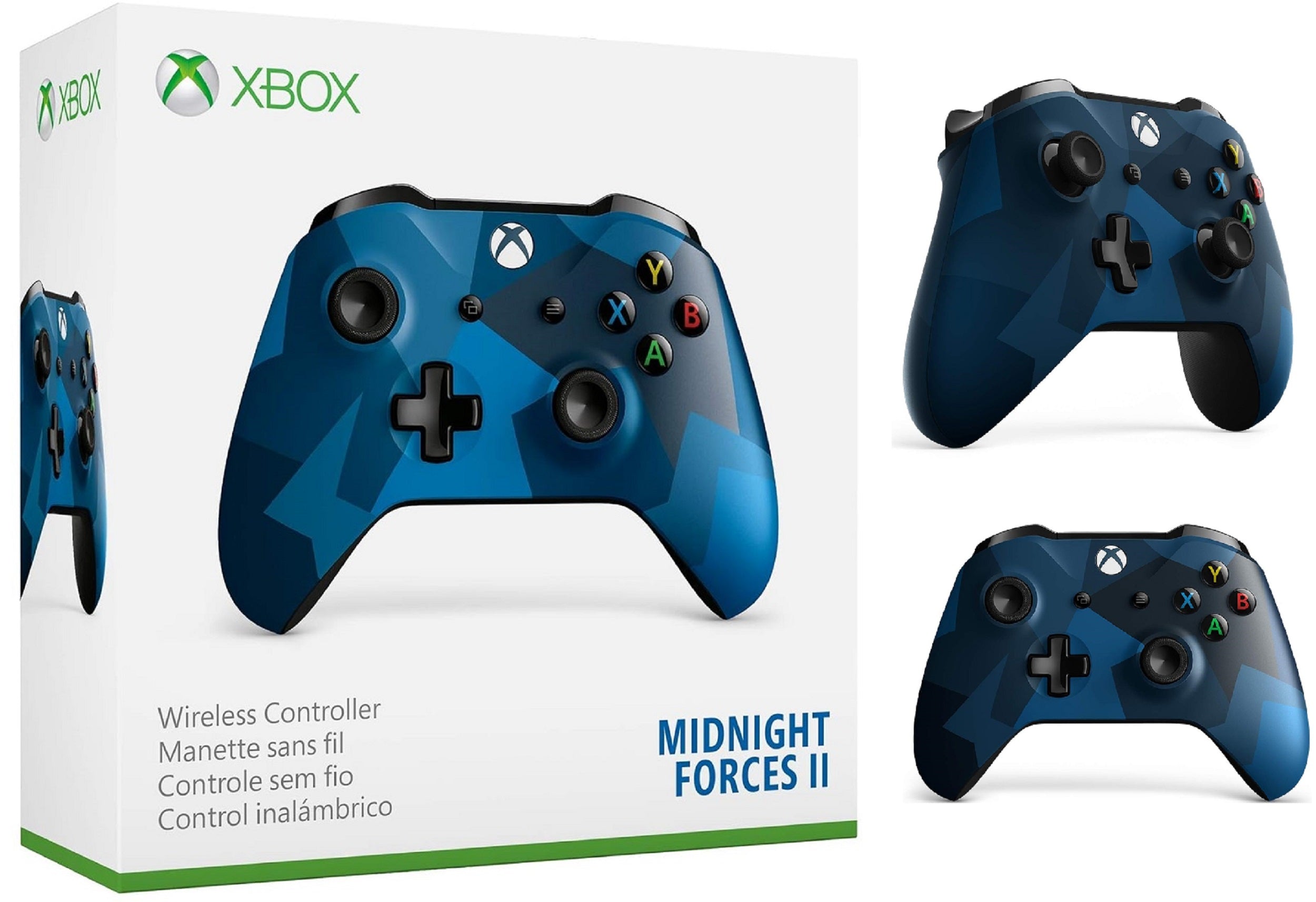 Microsoft Xbox One Midnight Forces II Special Edition Wireless Control ...