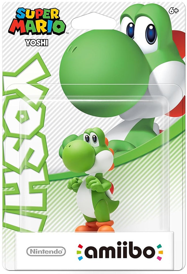Yoshi Amiibo - Super Mario Series | Rare Nintendo Collectible Figure ...