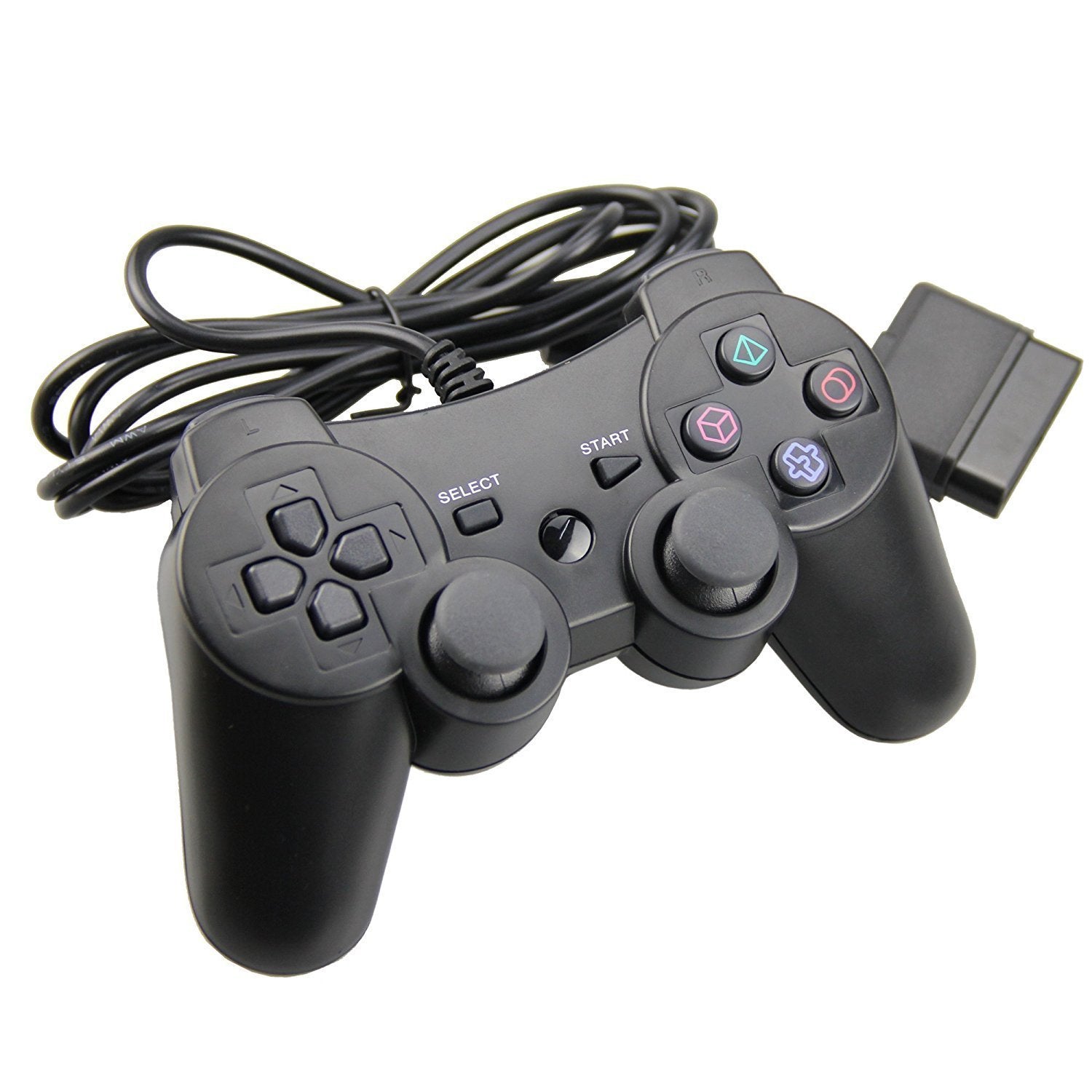 PS2 Wired Controller for Sony PlayStation 2 - Black – MaxYourPlay.com